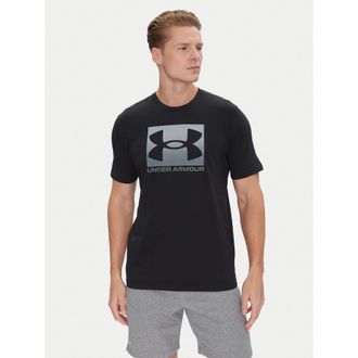 Under Armour T-Shirt Boxed Sports 1386793 Schwarz Loose Fit