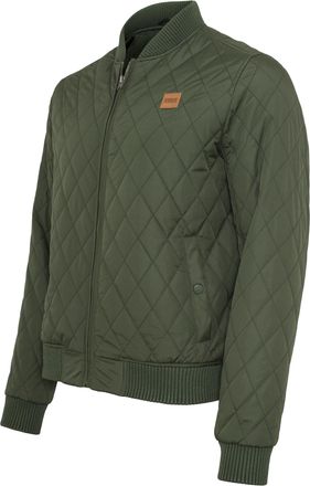 Urban Classics Herren Steppjacke - Diamond Quilt Nylon Jacke - Ideal als &Uuml;bergangsjacke