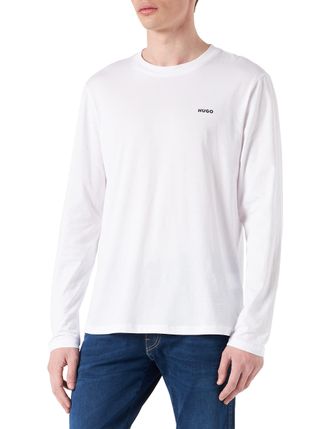 HUGO BOSS HUGO Herren Derol222 T Shirt, White100, M EU