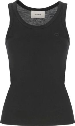 Coperni Femme, Tops, Noir, Taille: 40 FR D&eacute;bardeur Logo