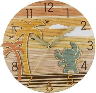 Lilo & Stitch Disney Palm Tree Wanduhr LAS3025