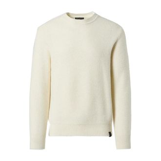 North Sails Homme, Pulls, Beige, Taille: S Pull ras du cou en maille nid dabeille