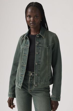 Levi's Veste Trucker Original Tipped - Femme - Bleu / Verdant Ventures Trucker - XS