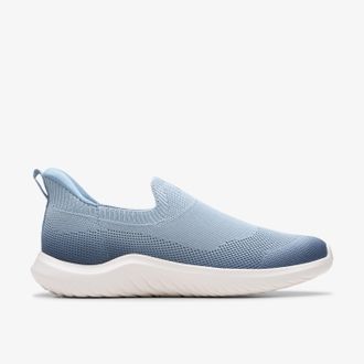 Clarks Nova Aster Blau-Grau Sneaker