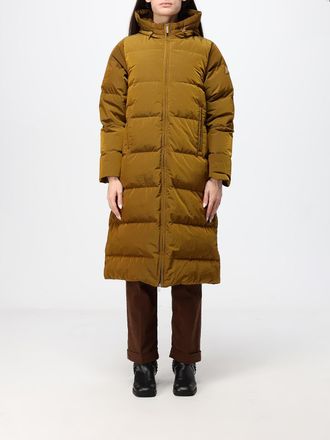 K-Way Doudoune longue matelass&eacute;e avec capuche et logo appliqu&eacute;