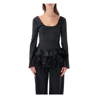 OperaSPORT Vittoria Top - Femme - Tops - Noir - Taille: 40 FR