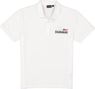 Napapijri Herren Polo-Shirt weiß