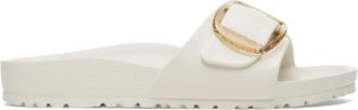Birkenstock Femme, Chaussures, Beige, Taille: 40 EU Madrid Big Buckle Narrow Fit