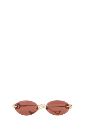 Valentino Garavani Womens Gold Metal Sunglasses Goldgoldbrown Occhiali Da Sole