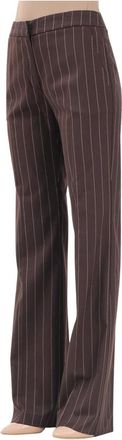 Mar De Margaritas Femme, Pantalons, Brun, Taille: 38 FR Pantalon Droit Crizia
