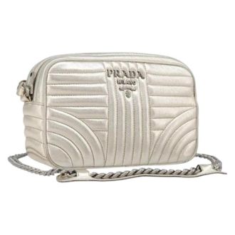Prada Pre-owned Vintage Schultertasche - - Pre-owned - Damen - Beige - ONE SIZE