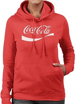 Coca Cola Ware Coca Cola 1941 Logo Womens Hooded Sweatshirt