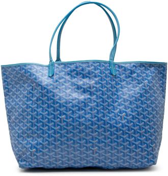 Goyard Shopper - Goyardine Saint Louis GM - Gr. unisize - in Blau - für Damen