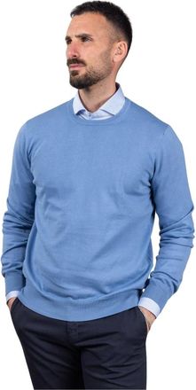 Gran Sasso Homme, Pulls, Bleu, Taille: M Pulls &agrave; col rond