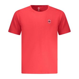 Converse Homme, Tops, Rouge, Taille: XS Chuck Taylor All Star Patch T-Shirt