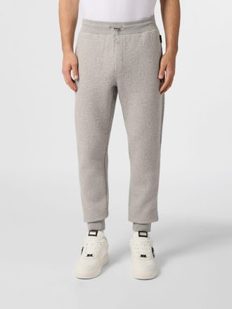 Philipp Plein Jersey-Jogginghose von mit Kordelzug und Jacquard-Logo