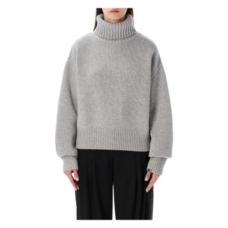 Extreme Cashmere Femme, Pulls, Gris, Taille: ONE Size N°434 Crop Xtra