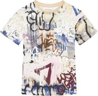 Guess T-Shirt L5YI19 K8HM4 Bunt Regular Fit