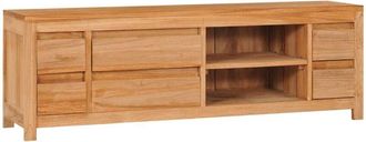 vidaXL Vidaxl - Meuble tv 115 x 30 x 40 cm bois de teck massif