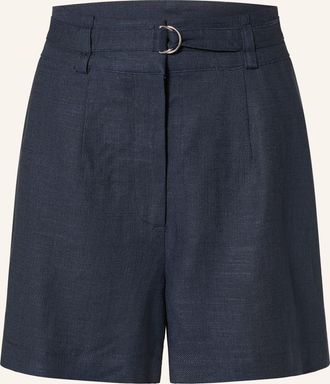 Y.A.S. Shorts Mit Leinen blau