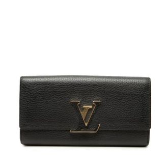 Louis Vuitton Pre-owned Long Wallet - - Pre-owned - Damen - Schwarzk - ONE SIZE