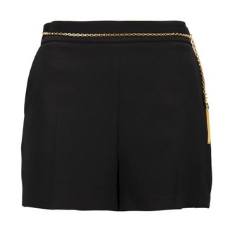 Elisabetta Franchi Short Shorts - - Shorts - Damen - Schwarzk - L