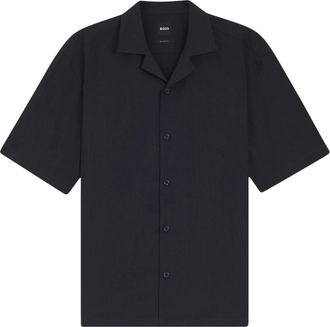 HUGO BOSS Homme, Chemises, Bleu, Taille: M Short Sleeve Chemises