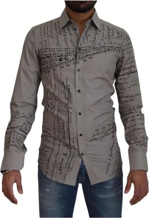 Dolce & Gabbana Herren, Shirts, Grau, XSGr&ouml;&szlig;e