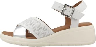 Geox Femme, Chaussures, Blanc, Taille: 36 EU Meliconia Wedges