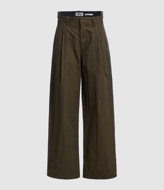 Essentiel Pantalon Krisp Noir Kaki