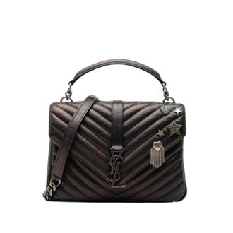Saint Laurent Pre-owned College Satchel - - Pre-owned - Damen - Schwarzk - ONE SIZE