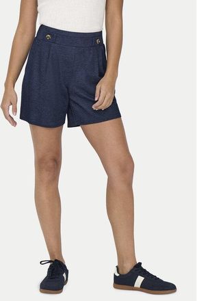Jacqueline de Yong Stoffshorts Birdie Geggo 15320995 Dunkelblau Regular Fit