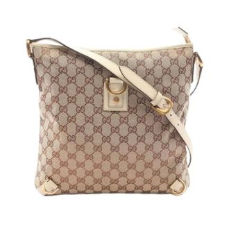 Gucci Sac bandouli&egrave;re vintage doccasion - Femme - Pre-owned - Beige - Taille: ONE Size