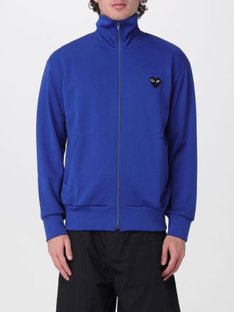 Comme Des Gar&ccedil;ons Sweat zipp&eacute; &agrave; col montant et logo en m&eacute;lange de coton