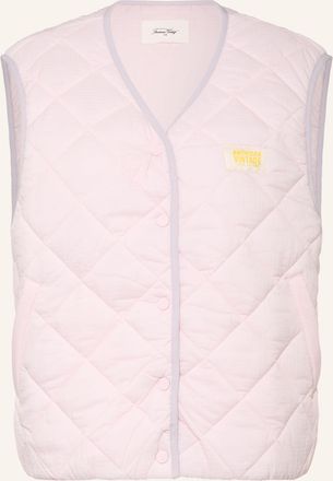 American Vintage American Vintage Steppweste Yupibam rosa