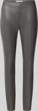 Raffaello Rossi Skinny Fit Kunstlederhose mit elastischem Bund Modell RESA