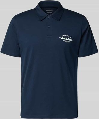 Jack & Jones Poloshirt mit Label-Print Modell BRANDON