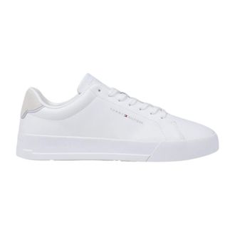 Tommy Hilfiger Homme, Chaussures, Blanc, Taille: 42 EU Chaussures Homme D&eacute;tail Cuir Collection Printemps/&Eacute;t&eacute;