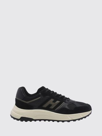 Hogan Baskets Hyperlight en cuir et nylon &agrave; semelle chunky