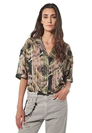 Kaporal Blouse Fleurie Femme - Neka - M - Rose