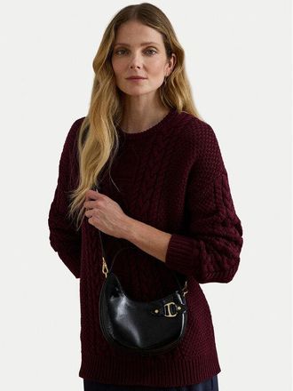 Lauren Ralph Lauren Handtasche 431P04070001 Schwarz