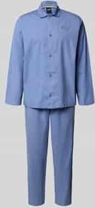 HUGO BOSS Regular Fit Pyjama aus Viskose-Mix mit Baumwoll-Anteil Modell CHRIS PYJAMA