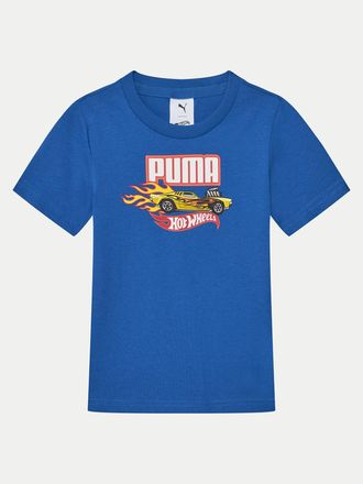 Puma T-Shirt Hot Wheels 630069 Blau Regular Fit