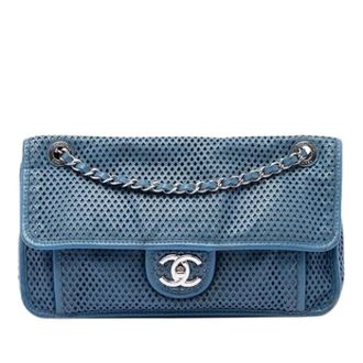 Chanel Sac bandouli&egrave;re Chanel Pre-owned Up In The Air - Femme - Pre-owned - Bleu - Taille: ONE Size