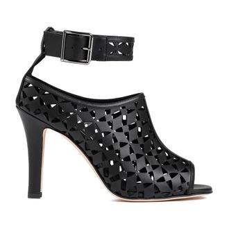 Manolo Blahnik Tingah 105 Yoth Kalbsleder Sandalen - - Shoes - Damen - Schwarzk - 36 EU