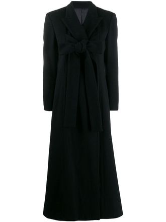 Jean Paul Gaultier manteau long classique - Noir