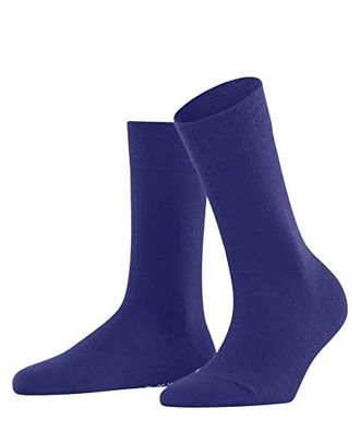 Falke Sensitive Berlin W SO laine coton non-comprimantes 1 paire, Chaussettes Femme, Bleu (Imperial 6065) nouveau - écologique, 39-42