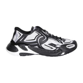 Dolce & Gabbana Schwarze Sneakers Aw23 Mandelzehen - - Shoes - Herren - Schwarzk - 40 EU