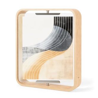 Umbra Cadre Photo pour Table Double Face pour Photos de 20 x 25 cm - Bois Naturel