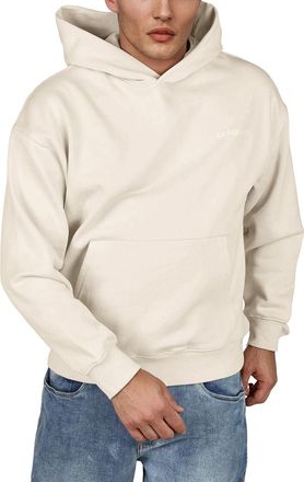 Jack & Jones Hoodie Herren Relaxed Fit mit Print JJEURBAN Edge Kapuzenpullover Pullover, Gr&ouml;&szlig;e:XL, Farbe:Moonbeam (12281095)